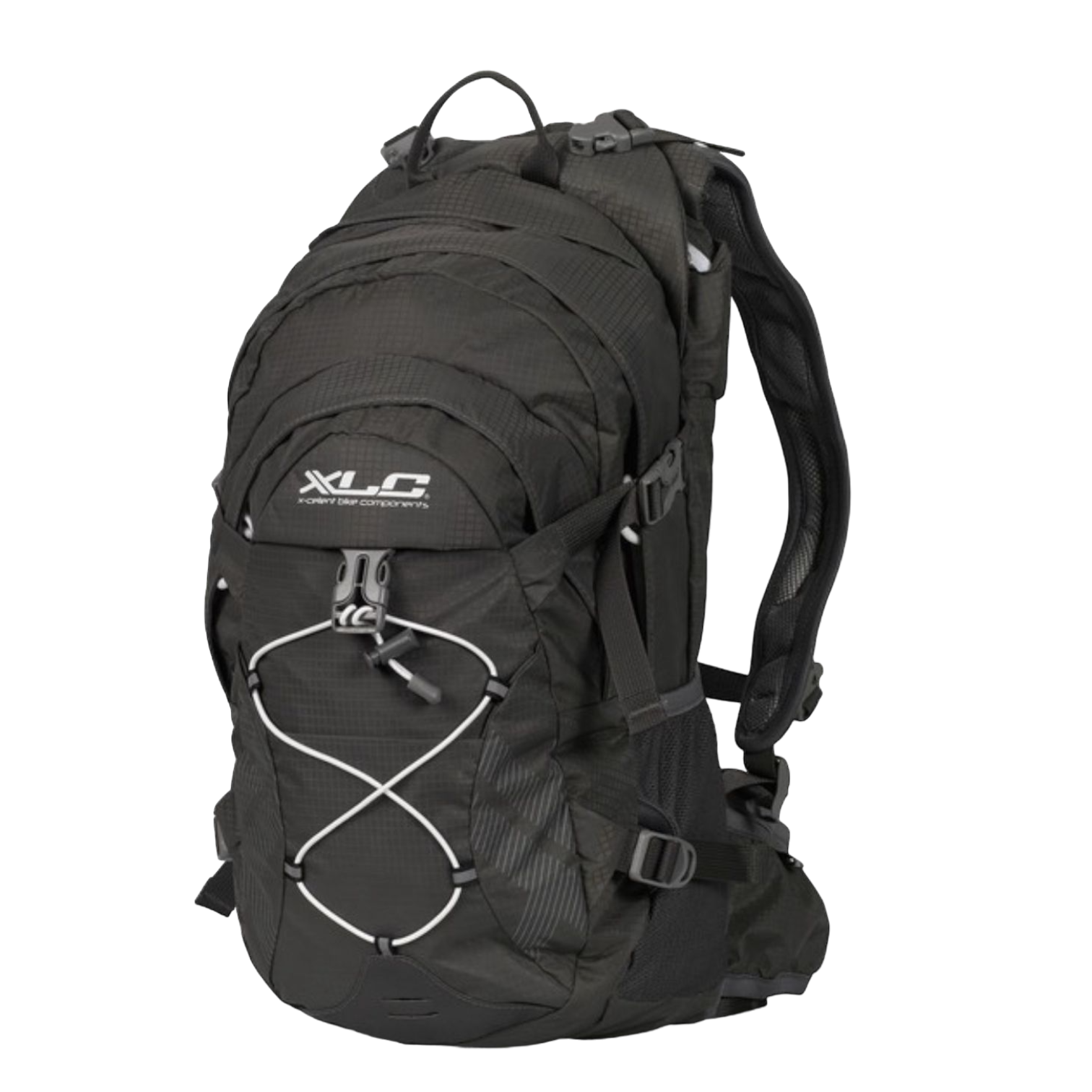 XLC Rucksack Fahrrad Bike 18L Fahrradrucksack Grau-Weiß mit Regencover ...